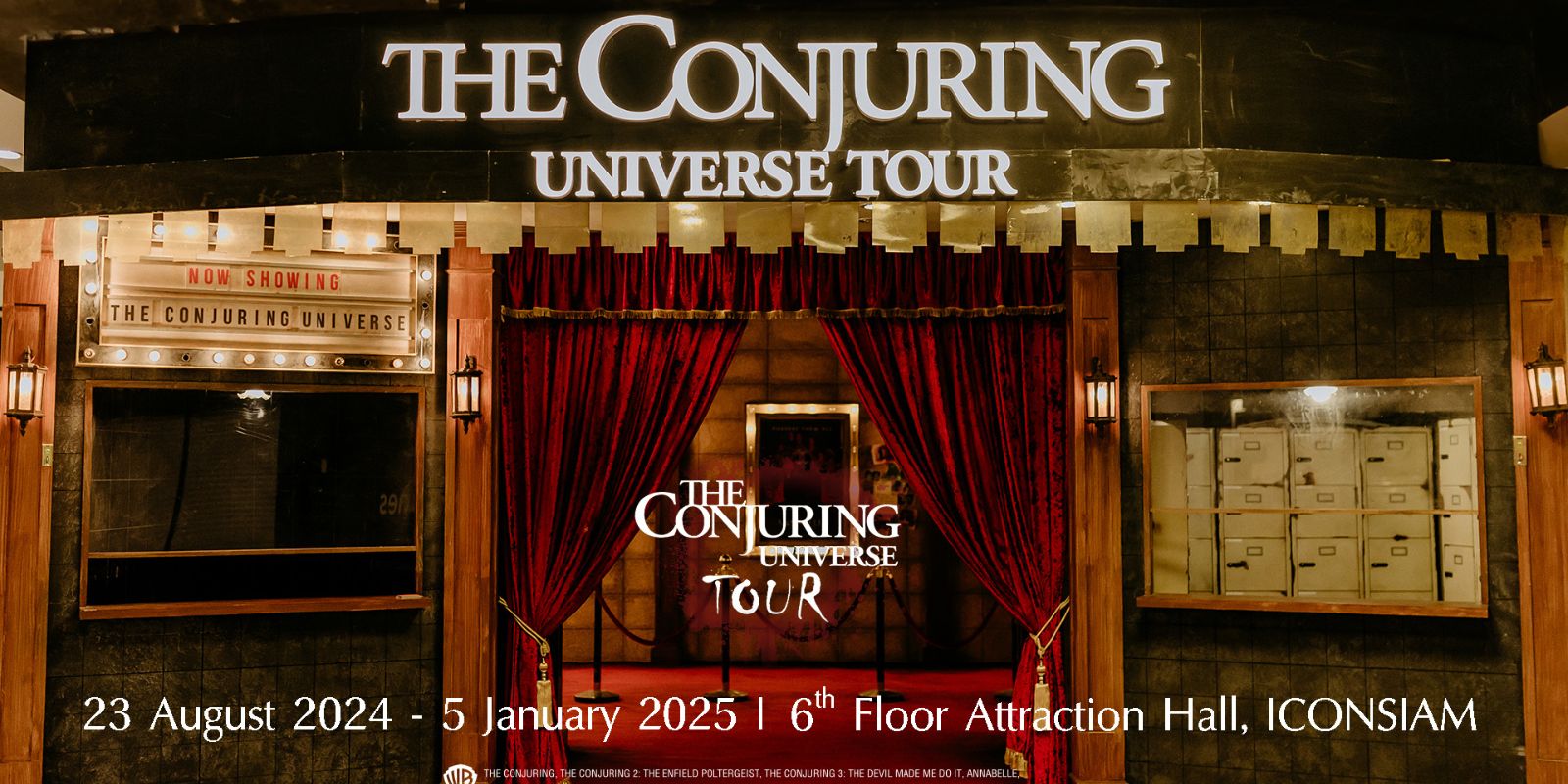 นิทรรศการ The Conjuring Universe Tour พิสูจน์ความสยอง ไอคอนสยาม